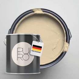 A.S. Cr&eacute;ation Wandfarbe &raquo;Premium Innenwandfarbe PURO Tuchmatt sandy beige&laquo; ideal f&uuml;r Wohnzimmer, Schlafzimmer, Flur und K&uuml;che, Farbwelt Beige beige 1 l 1ml