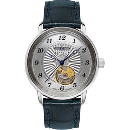 Zeppelin Damen Zeppelin Automatikuhr &raquo;Friedrichshafen&laquo; Armbanduhr, Damenuhr, Made in Germany, Mechanische Uhr, analog silber Einheitsgr&ouml;&szlig;e
