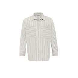 Dandalo Button-Up Shirt Herren Gr&ouml;&szlig;e M khaki / wei&szlig;