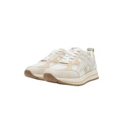 Buffalo Damen Sneaker "Buffalo ZAYCE ONE - VEGAN NUBUCK/ MESH", Gr. 39, beige, Kunstfaser, Schuhe