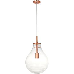 Kayoom H&auml;ngeleuchte &raquo;Tamo&laquo; E27 1 Stk. Design-Pendelleuchte gold 1, H: 50cm, 1 Stk.