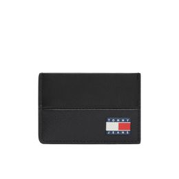 Tommy Jeans Unisex Kartenetui &raquo;TJM HERITAGE CC HOLDER&laquo;, Unisex Mini-Geldbeutel, Portemonnaie zum Klappen schwarz Einheitsgr&ouml;&szlig;e