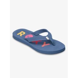Roxy Damen Zehentrenner "VISTA IV", Gr. 38, blau, EVA, Synthetik, Schuhe