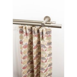 Garesa Gardinenstange &raquo;EASY&laquo; &Oslash; 20 mm 2 l&auml;ufig-l&auml;ufig Wunschma&szlig;l&auml;nge gold Aluminium B/L: 65cm x 100cm &Oslash; 20mm, 1 Stk., 2 l&auml;ufig