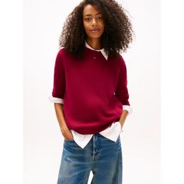 Tommy Jeans Damen Strickpullover &raquo;TJW ESSENTIAL CREW SWEATER EXT&laquo; Baumwolle, regular fit L (40)