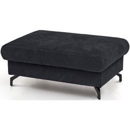 COTTA Polsterhocker &raquo;Kitty, B: 100 cm&laquo; individuell zu kombinieren schwarz Microfaser (100% Polyester);Flachgewebe (100% Polyerster) B/H/T: 100cm x 