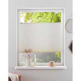 OTTO home Plissee &raquo;DAHRA - in Crush-Optik&laquo; Lichtschutz ohne Bohren verspannt Fixma&szlig;, Bestseller mit Klemmtr&auml;ger, Sonnenschutz, f&uuml;r Fenster & T&uuml;r beige