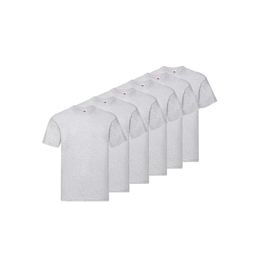 Fruit of the Loom Herren Fruit of the Loom T-Shirt &raquo;, sechs St&uuml;ck in unterschiedlicher Farbkomination&laquo; Packung, 6er-Pack, 6 Stk. mit 