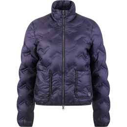 Sportalm Kitzb&uuml;hel Damen Steppjacke ohne Kapuze mit aufgesetzten Taschen lila 38