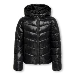 Kids Only M&auml;dchen KIDS Only Steppjacke &raquo;KOGKAJSA LIGHTWEIGHT QUILT HOOD JKT OTW&laquo; mit Kapuze mit Kapuze schwarz 122