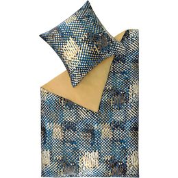 Esprit Bettw&auml;sche &raquo;Paula&laquo; 2 Stk. aus best&auml;ndigerer Baumwolle blau Satin, Obermaterial: 100% Baumwolle B/L: 135cm x 200cm, 1 Stk., 1 Stk., Satin, B/L: 80cm x 