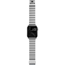 Nomad Smartwatch-Armband &raquo;Stainless Steel Band V2&laquo; silber Edelstahl Inklusive Werkzeug zum Verstellen der L&auml;nge des Uhrenarmbands