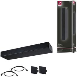 Paulmann Schienensystem-Einspeiser &raquo;Linion Power Box Signalschwarz 230/24V 120VA&laquo; 1 Stk. tlg. schwarz Kunststoff Einheitsgr&ouml;&szlig;e