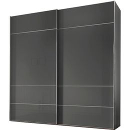 STAUD Schwebet&uuml;renschrank &raquo;Sonate Lucca, Made in Germany&laquo; Mit vier verschiedenen Ausstattungsvarianten grau Holzwerkstoff Vulkan Dekor, B/H/T: 167cm x