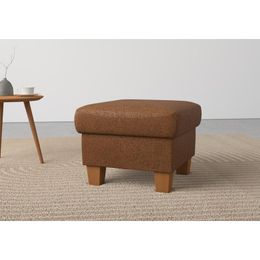 OTTO home Stauraumhocker &raquo;Caldera&laquo; Stauraum, auch in Easy Care-Bezug f&uuml;r einfaches Reinigen mit Wasser braun 100% Polyester B/H/T: 58cm x 48cm x 58cm,