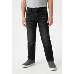 s.Oliver Junior Jungen s.Oliver Junior 5-Pocket-Jeans mit Stretch, f&uuml;r Kids schwarz 134, N-Gr