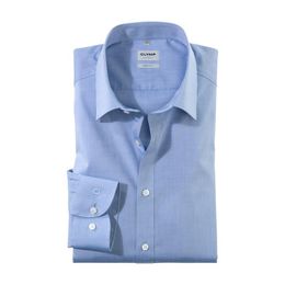 OLYMP Herren OLYMP Businesshemd &raquo;Level Five body fit&laquo; Comfort Stretch blau 39, N-Gr
