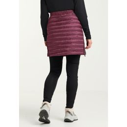 Jack Wolfskin Damen A-Linien-Rock "ROUTEBURN PRO INS SKIRT W"raisin, Gr. S, Obermaterial: 100% Polyester, R&ouml;cke