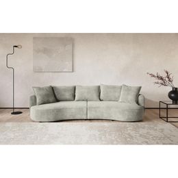OTTO home Loungesofa &raquo;Sana, Bigsofa, Megasofa, organische Form, Breite 296 cm&laquo; Loungesofa mit Wellenunterfederung 95% POLYESTER (PES) 5% POLYAMID(PA) 