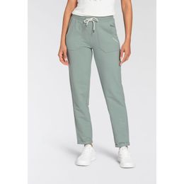 Kangaroos Damen Kangaroos Jogginghose mit gro&szlig;en Taschen gr&uuml;n 34, N-Gr