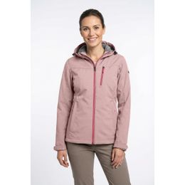 Killtec Damen Softshelljacke "KOS 89 WMN SFTSHLL JCKT"malve rose, Gr. 38, Obermaterial: 100% Polyester. Futter: 100% Polyester, Jacken, wasserdicht,