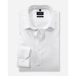 OLYMP Herren OLYMP Businesshemd &raquo;No. Six super slim&laquo; wei&szlig; 41, N-Gr