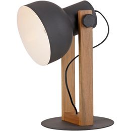 JUST LIGHT Tischleuchte &raquo;CUP 2.0&laquo; E27 1 Stk. Warmwei&szlig; ExklusiveE27, Schalter, Schnurschalter schwarz 1, &Oslash; 16,6cm H: 34cm, 1 Stk.