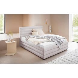 LeGer Home by Lena Gercke Polsterbett &raquo;Maylis&laquo; wahlweise mit und ohne Matratze und Lattenrost, auch in 200cm Breite beige 100% Polyester Liegefl&auml;che 