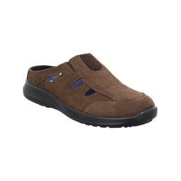 Jomos M&auml;dchen Pantoffel "Clog", Gr. 46, braun, Obermaterial: 50% Rindsleder Leather cow. 50% Lammleder LEL., Schuhe