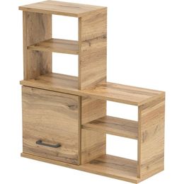 Schildmeyer H&auml;ngeschrank &raquo;Nora, H&auml;ngeschrank, Made in Germany, B: 60 cm&laquo; Solide Verarbeitung - Dieses Produkt ist in Deutschland gefertigt braun FSC -