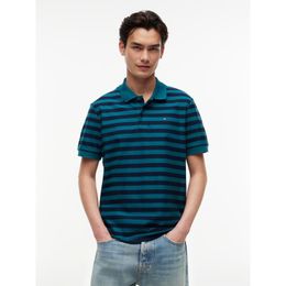 Tommy Jeans Herren Poloshirt &raquo;TJM REG STRIPE POLO EXT&laquo; aus Baumwoll-Jersey, Regular Fit blau 3XL