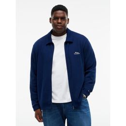 Tommy Hilfiger Big & Tall Tommy Hilfiger Big & Tall Herren Strickjacke &raquo;BT-SUMMER TEXTURE IVY JACKET&laquo; Gro&szlig;e Gr&ouml;&szlig;en 3XL