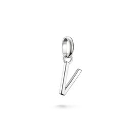 Thomas Sabo Damen Thomas Sabo Charm Buchstabe &raquo;Charm Alphabet/Buchstabe - Connect&laquo; silber V