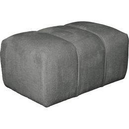 Home Affaire Polsterhocker &raquo;LYOTH Sitzhocker mit Steppung, Ma&szlig;e B/T/H: 76/76/41 cm&laquo; passend zur Serie, hoher Sitzkomfort und modernes Design grau 100%