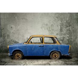 papermoon Fototapete &raquo;Vintage rostiges Auto&laquo; bunt Vlies B/L: 3m x 2,2m, Rollen: 1