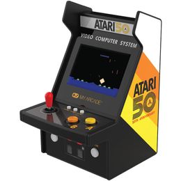 MYARCADE Retro Konsole &raquo;ATARI Micro Player Pro&laquo; Eingebauter Lautsprecher mit Lautst&auml;rkeregler.
