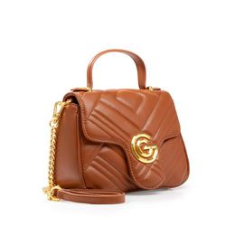 Gabriella G By Gabriella Gucci Damen GABRIELLA G By Gabriella Gucci Handtasche &raquo;KATTY&laquo; Damen Umh&auml;ngetasche, Handtasche, Tragetasche mit Logoverzierung