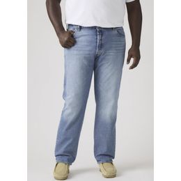 LEVI'S&reg; PLUS LEVI'S PLUS Herren Straight-Jeans "501 LEVI'SORIGINAL B&T", blau, Gr. 46, Denim/Jeans, Obermaterial: 99% Baumwolle, 1% Elasthan, Jeans