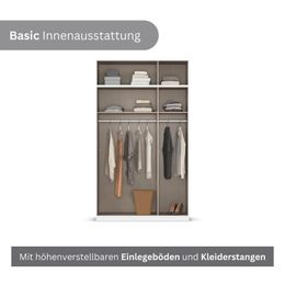 Rauch Kleiderschrank &raquo;Dreht&uuml;renschrank Schrank Garderobe Ankleide Schlafzimmer LAGOA&laquo; 3 verschiedene Ausstattungen BASIC/CLASSIC/PREMIUM (inkl. SOFT-