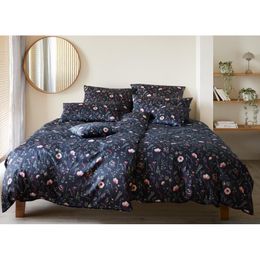Elegante Bettw&auml;sche &raquo;Sorbet&laquo; 2 Stk. angenehmes Hautgef&uuml;hl Mako-Satin, Obermaterial: 100% Baumwolle B/L: 135cm x 200cm, 1 Stk., 1 Stk., Mako-Satin, B/L: 80cm x 