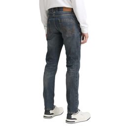 Tom Tailor Herren 5-Pocket-Jeans "MARVIN", blau, Gr. 33, Denim/Jeans, Obermaterial: 70% Baumwolle, 28% Polyester, 2% Elasthan, Jeans, mit kleinem