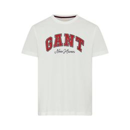 Gant Herren T-Shirt &raquo;GRAPHIC&laquo; wei&szlig; S