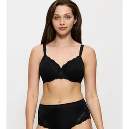 Triumph Minimizer-BH &raquo;Ladyform Soft&laquo; verkleinert die Brust optisch um eine Cup-Gr&ouml;&szlig;e schwarz 95, Cup E Minimizer-BH