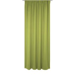 WIRTH Vorhang &raquo;Newbury&laquo; Multifunktionsband 1 Stk. tlg. nach Ma&szlig; gr&uuml;n Baumwolle, Polyester 325cm, Multifunktionsband, 130cm