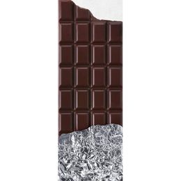 ARCHITECTS PAPER Fototapete &raquo;Chocolate Bar&laquo; Fototapete Schokolade Tapete Caf&eacute; Panel 1,0m x 2,80m braun Vlies B/L: 1m x 2,8m