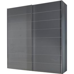 STAUD Schwebet&uuml;renschrank &raquo;Sonate Como, Made in Germany&laquo; Mit vier verschiedenen Ausstattungsvarianten grau Holzwerkstoff Vulkan Dekor, B/H/T: 200cm x 
