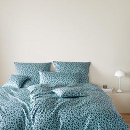 Elegante Bettw&auml;sche &raquo;Leolook&laquo; 2 angenehmes Hautgef&uuml;hl Mako-Satin, Obermaterial: 100% Baumwolle B/L: 135cm x 200cm, 1 Stk., 1 Stk., Mako-Satin, B/L: 80cm x 80cm