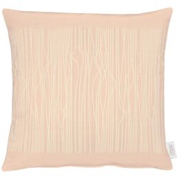 Apelt Dekokissen &raquo;1714&laquo; Kissenh&uuml;lle ohne F&uuml;llung, 1 St&uuml;ck rot Polyester B/L: 46cm x 46cm, 1 Stk.