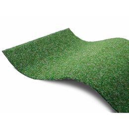 PRIMAflor-Ideen in Textil Kunstrasen &raquo;GREEN, Gesamth&ouml;he 7,5 mm, Made in Netherlands&laquo; rechteckig Rasenteppich, blau, mit Drainage-Noppen gr&uuml;n 