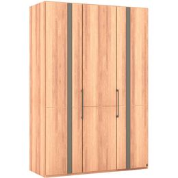 Musterring Kleiderschrank &raquo;Sorrent, Kleiderschrank, teilmassiv Eiche&laquo; mit T&uuml;rd&auml;mpfern, in 5 Breiten & 2 H&ouml;hen, extra B&ouml;den, MADE IN GERMANY, T&uuml;ren in Eiche 